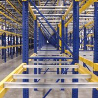 UNARCO Material Handling Interchangeable Teardrop Rack