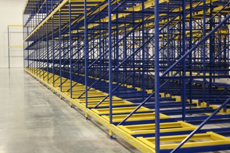 UNARCO Pushback Pallet Rack