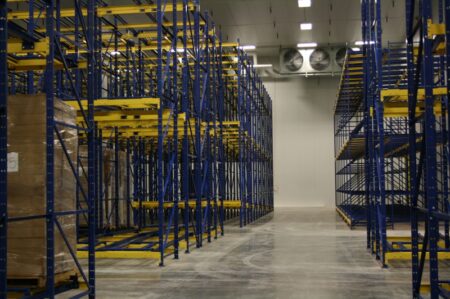 UNARCO Pushback Pallet Rack