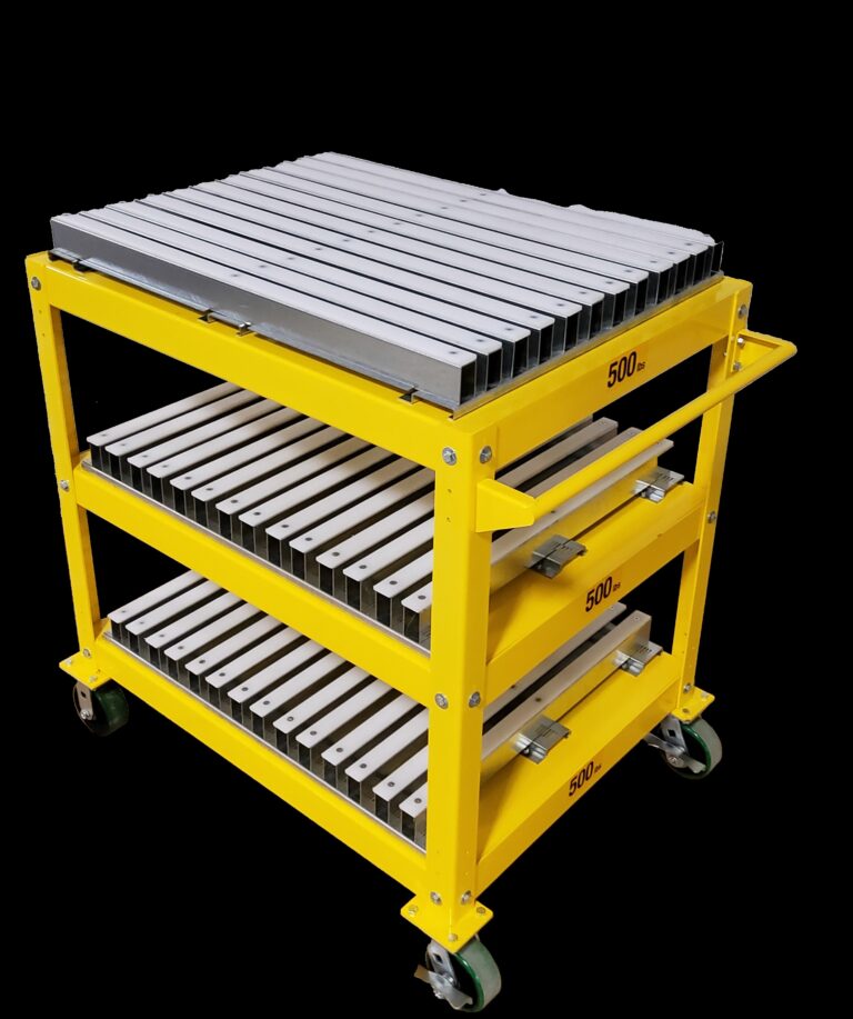 Press Brake Tool Storage Cart | Mobile Punch & Die Organizer