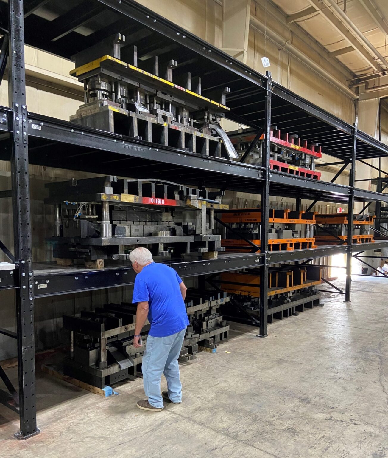 Tool, Die & Mold Storage Racks | Heavy-Duty Die Rack Shelving