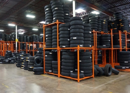 Tyre Stack Racks - UK | Warehouse Rack & Shelf