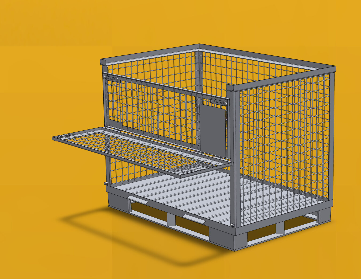 Gitterboxes | Wire Mesh Transport Containers