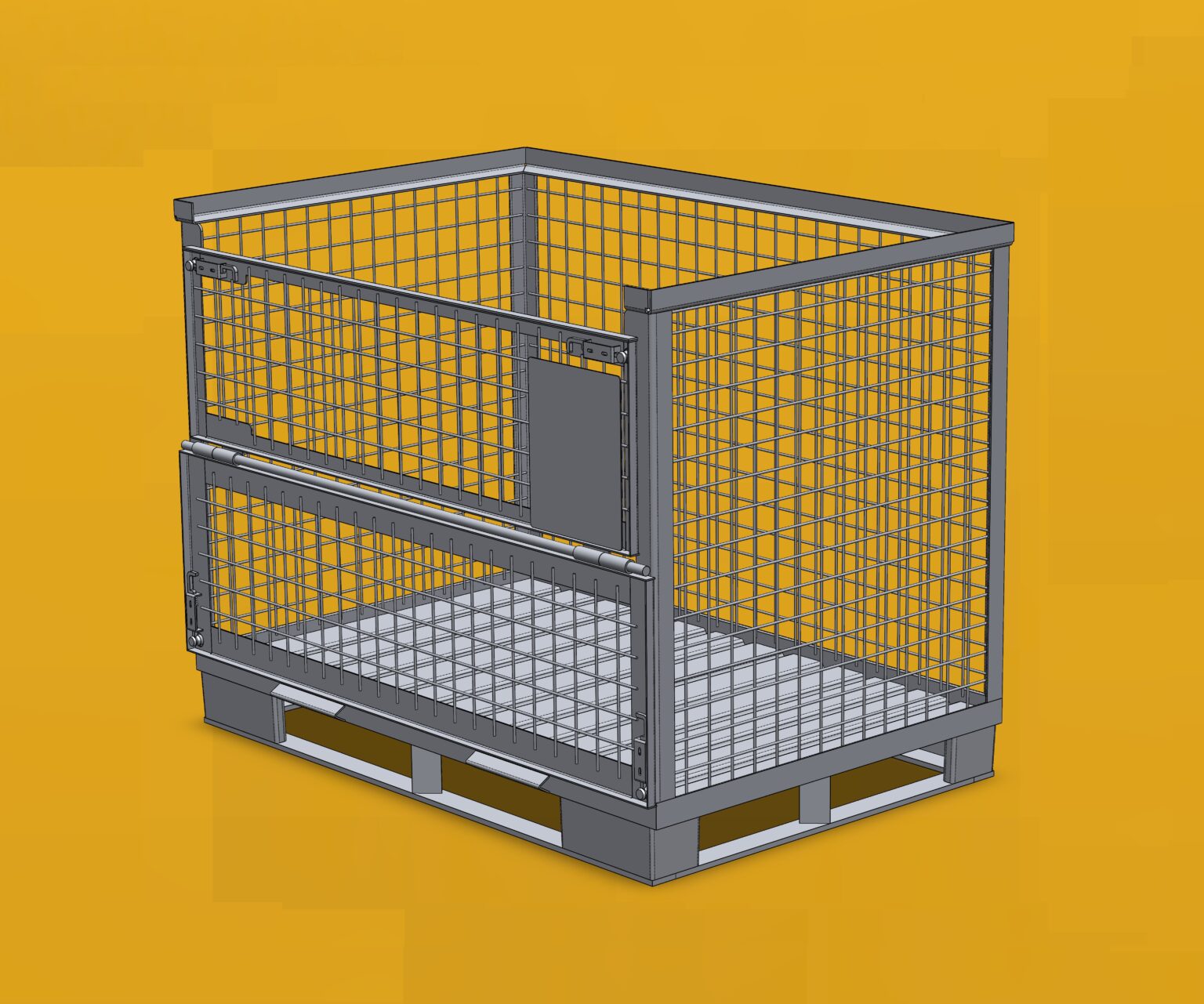 Gitterboxes | Wire Mesh Transport Containers - Warehouse Rack and Shelf