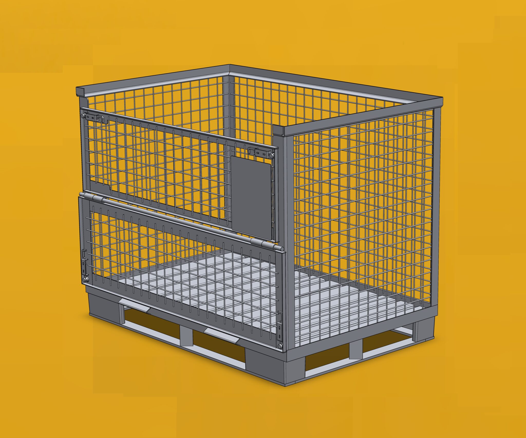 Gitterboxes | Wire Mesh Transport Containers