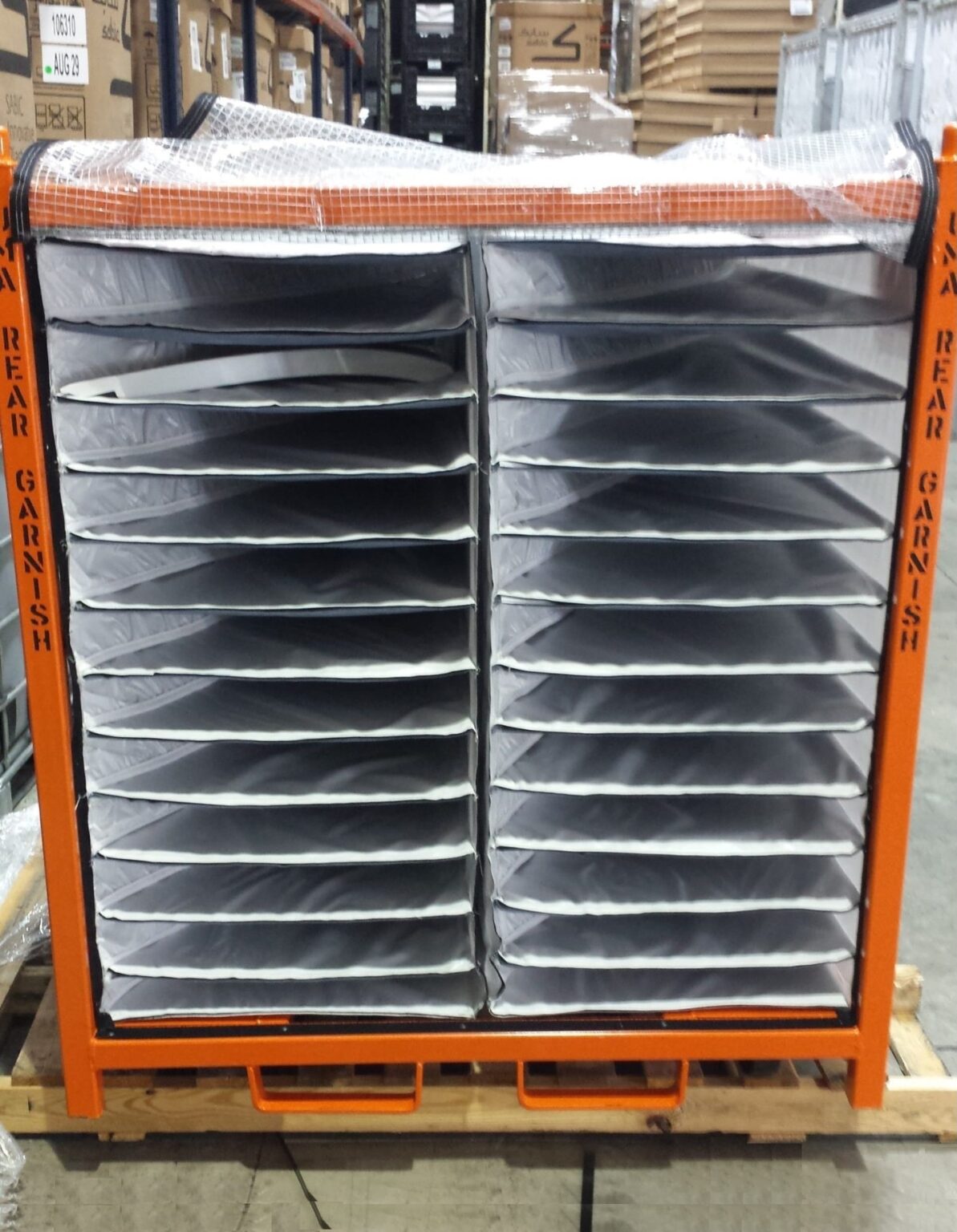 Returnable Textile Bag Racks for Line Side & In-Process Packaging ...