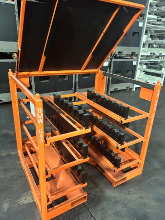 Automotive Shelf Racks | Returnable Shipping Racks