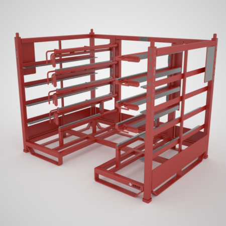 Custom Automotive Transport Racks | Returnable Shipping Racks