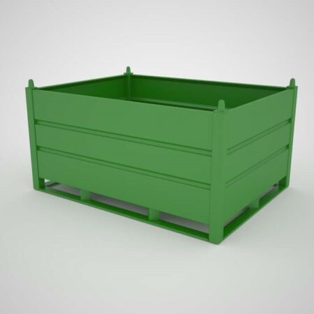 Custom Heavy Duty Material Handling Steel Bulk Containers