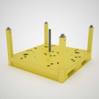 Custom Heavy-Duty Steel Pallets | Skids