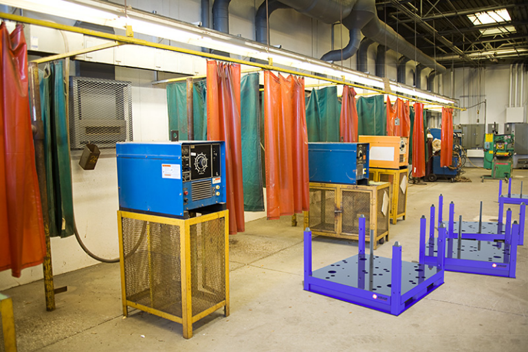 Custom Heavy Duty Steel Pallets & Skids