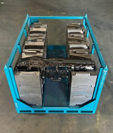 Automotive Finished Goods Racks | Returnable Packaging | Returnable ...