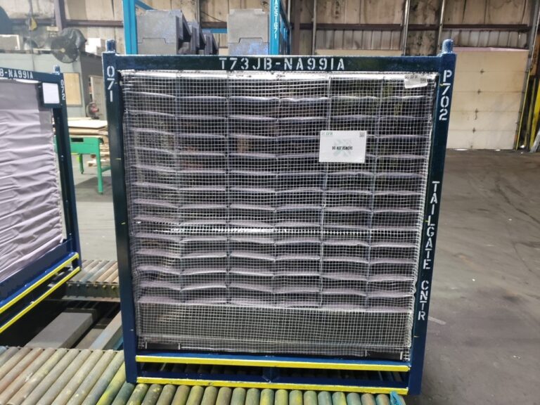 Returnable Shipping Rack | Textile Bag Packaging Rack