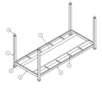 Stackable Coil Pallets | Coil Stack Racks for Steel Coil Storage ...