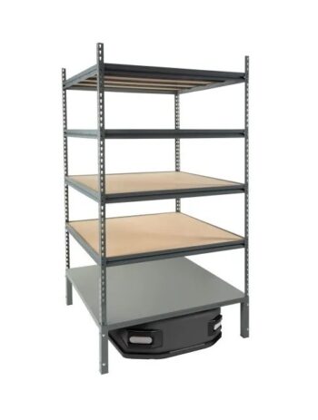 AMR Mobile Shelving Unit | RiveTrN Autonomous Mobile Robot Shelving ...