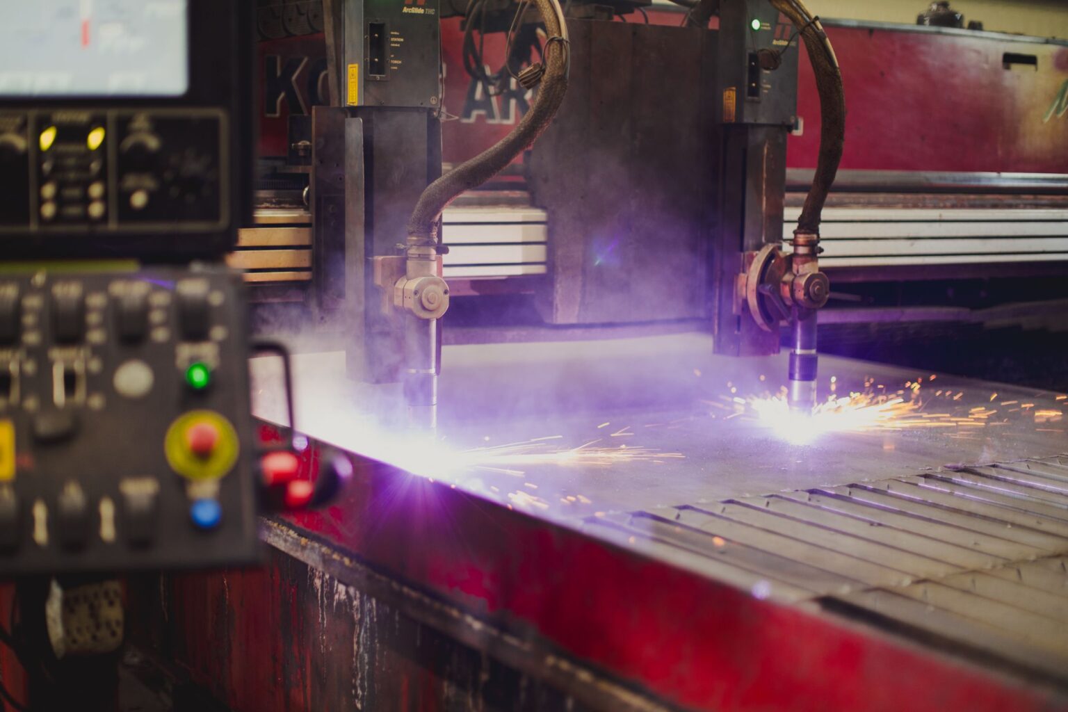 Steel Plate Processing | Plasma Cutting