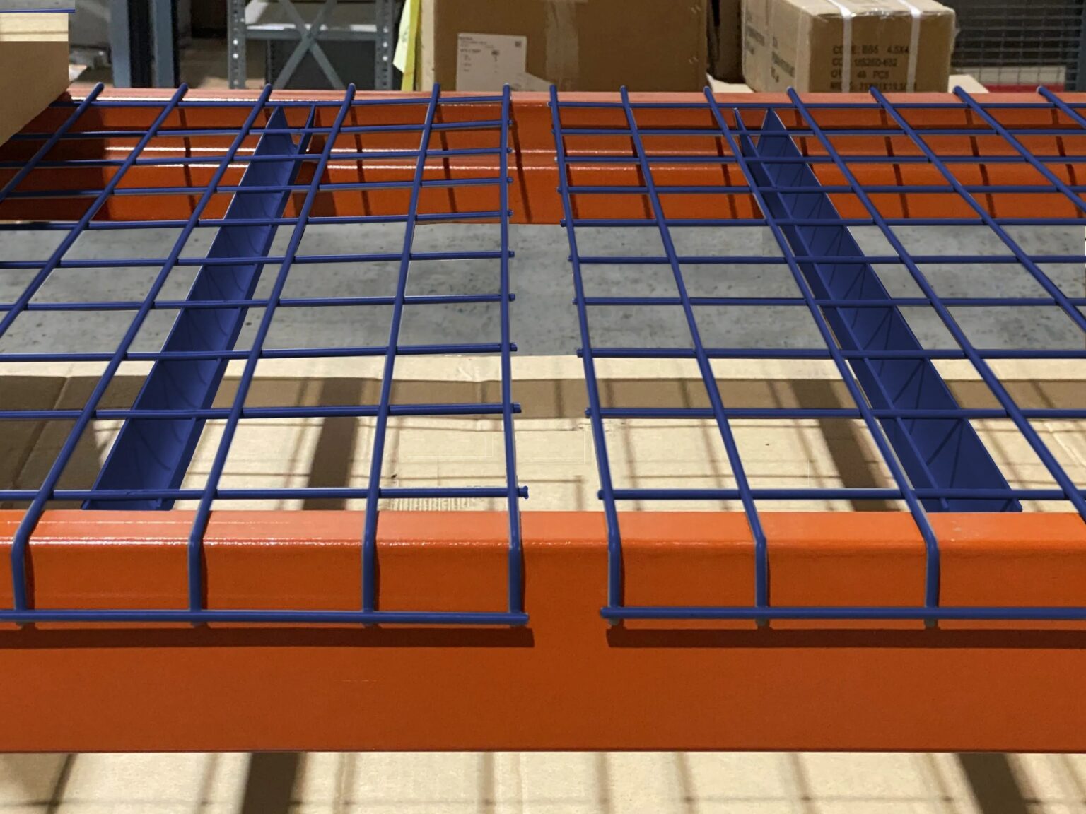 Wire Mesh Decking in Custom Paint Colors (Like White!) - Warehouse Rack ...
