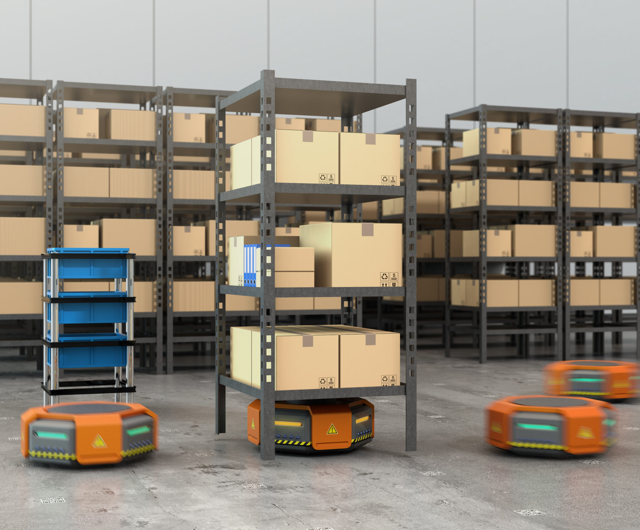 Autonomous Mobile Robots (AMR) for Warehouse Logistics