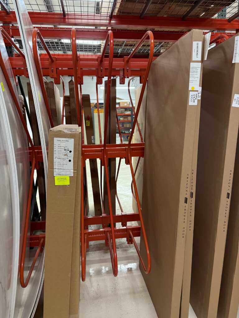 Millwork Storage Rack Bay with M-Dividers