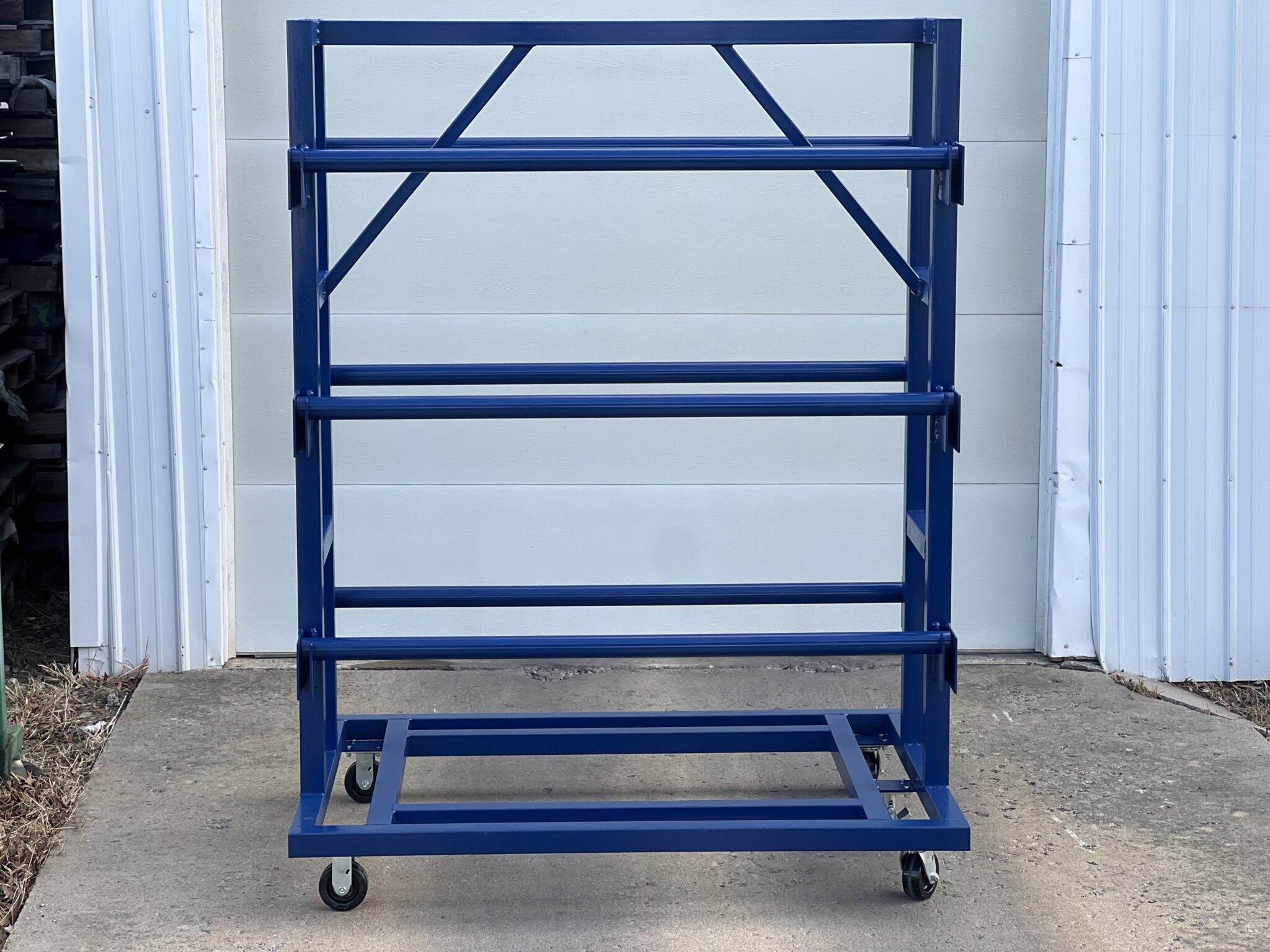 Rolled Goods Cart | Vinyl Roll Cart