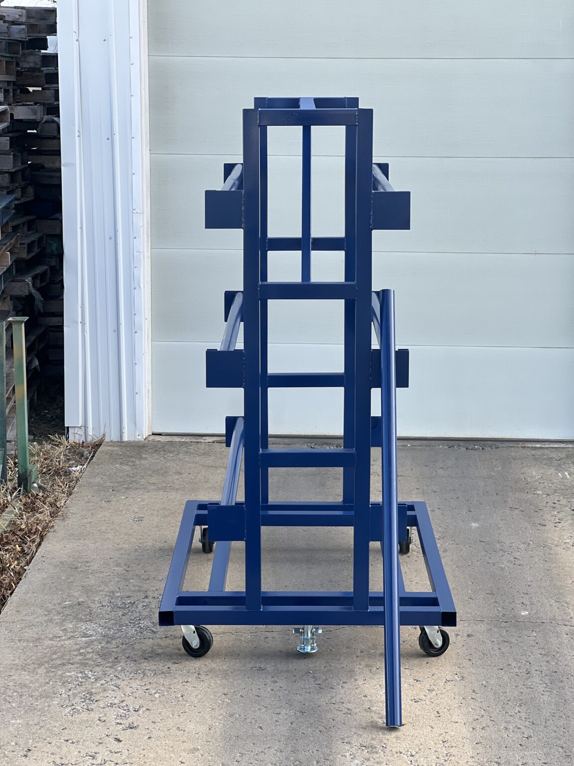 Vinyl Textile Rolled Goods Cart
