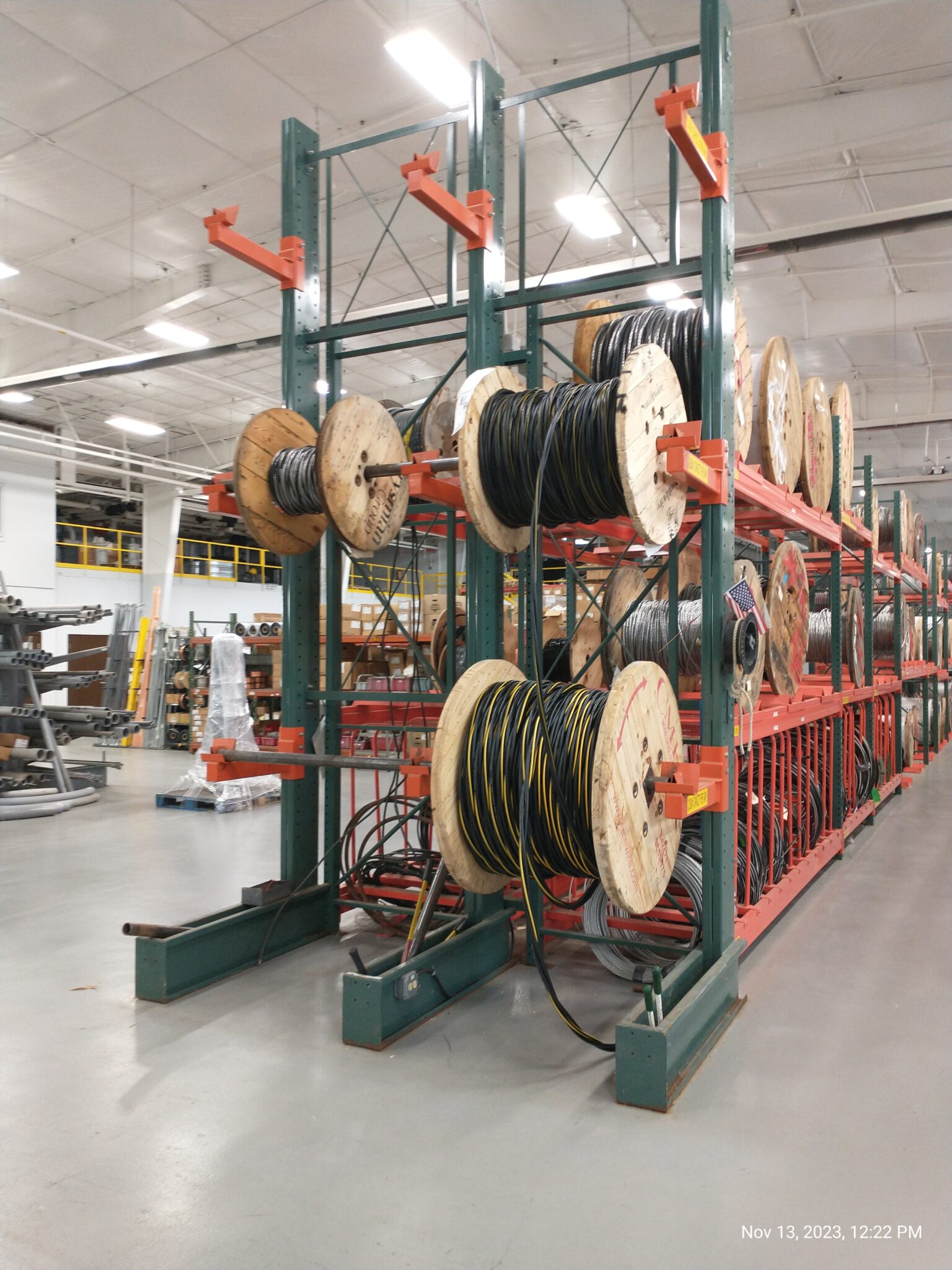 Cantilever Reel Storage Racks - Warehouse Rack and Shelf