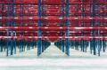 Steel King SK2000 Teardrop Pallet Rack with Closed Back Upright Frames