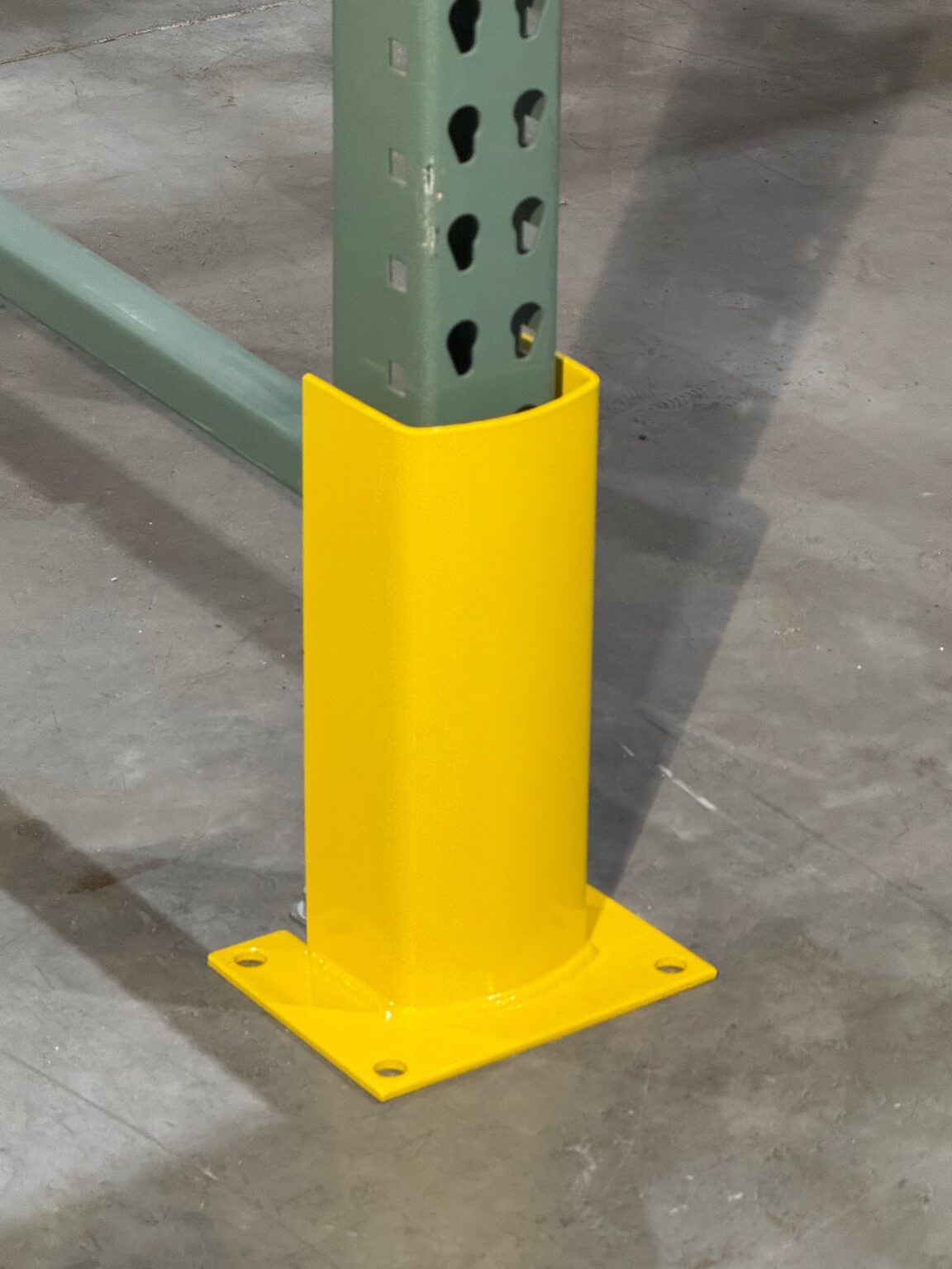 12" h. Floor Mount Pallet Rack Upright Column Protector