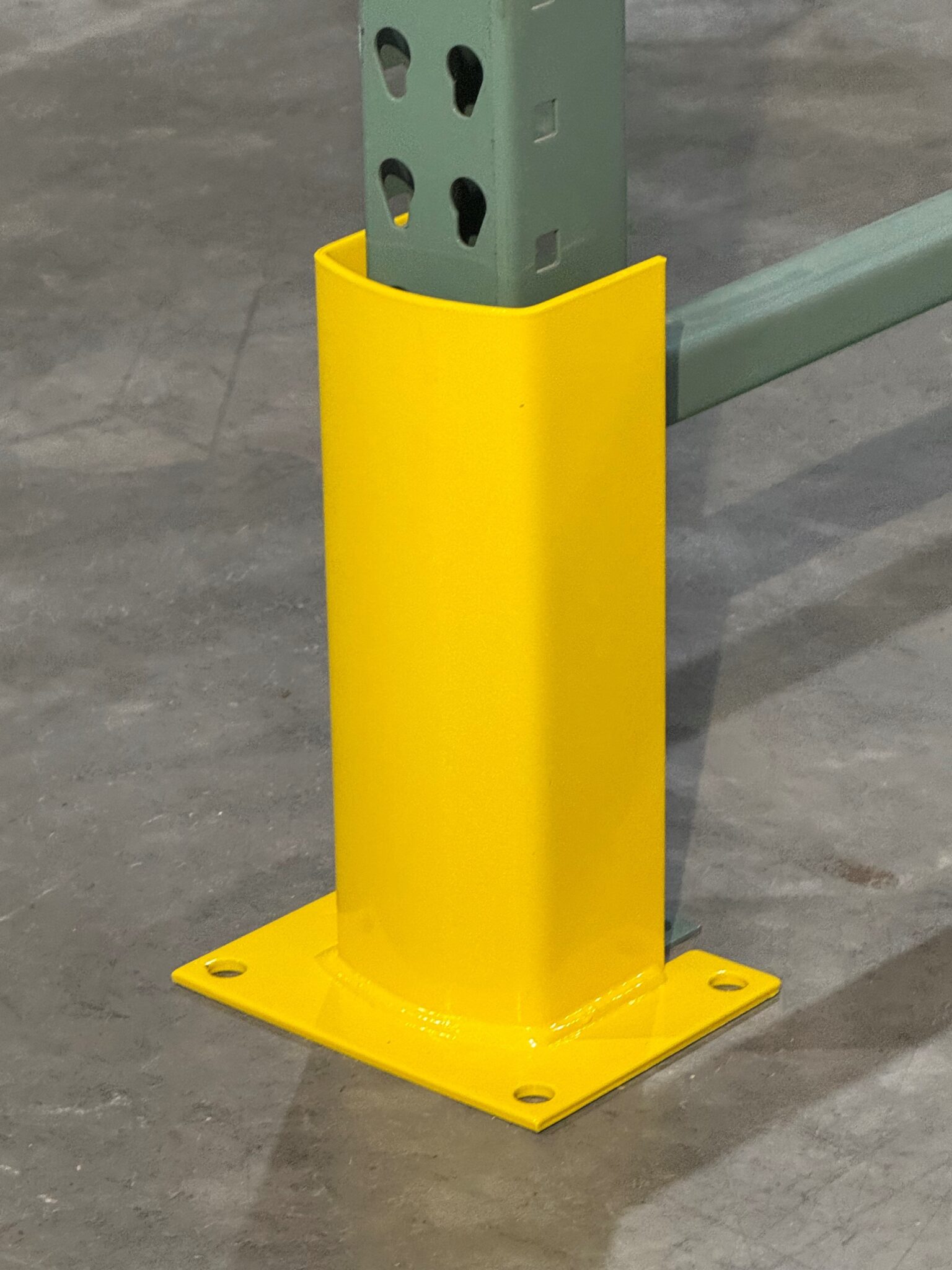 12" h. Floor Mount Pallet Rack Upright Column Protector