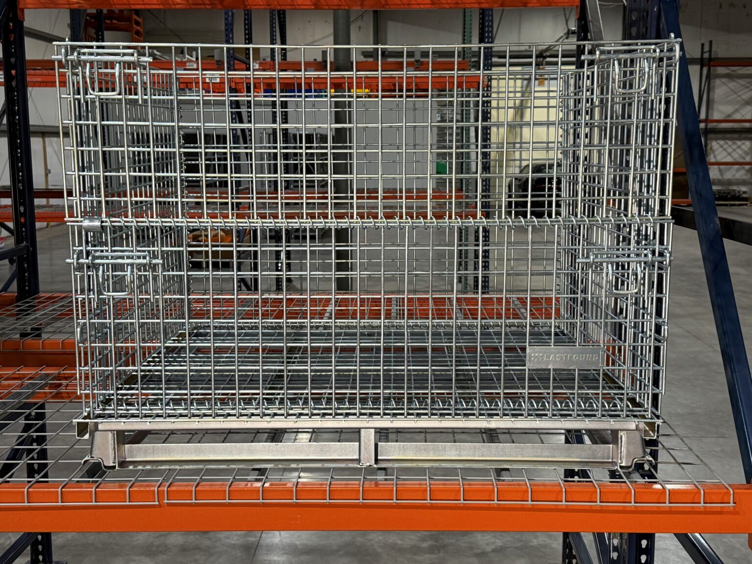 2 Way Steel Runners for Wire Pallet Containers