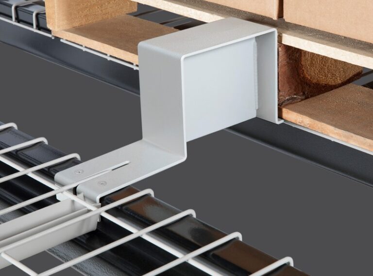 12" Double Worldstop Keeps Pallet Rack Flue Space Clear Improving ...