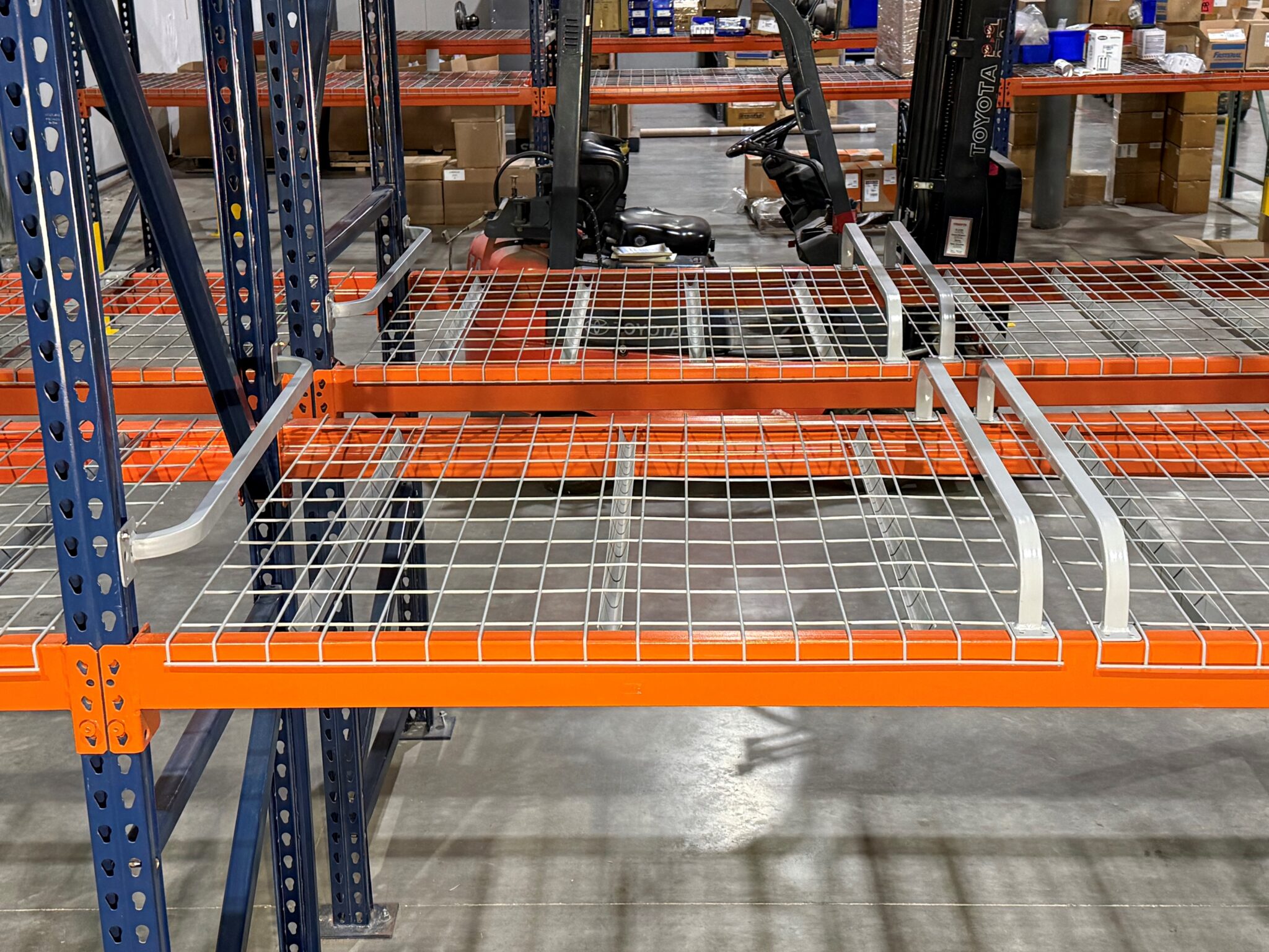 Pallet Rack U-Dividers | Fire Safety