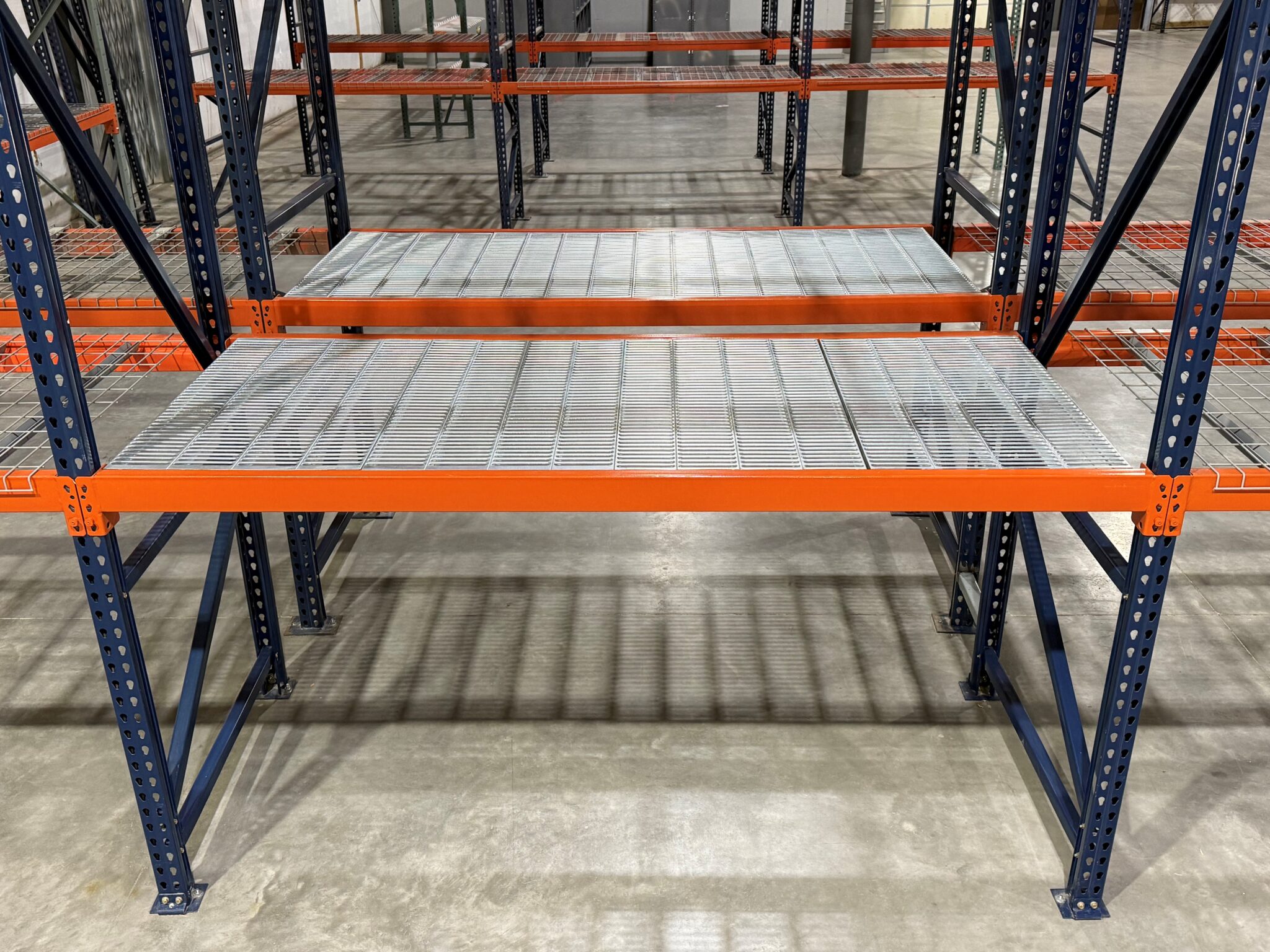 ProDeck 50 Slotted Steel Pallet Rack Decking | Meets NFPA