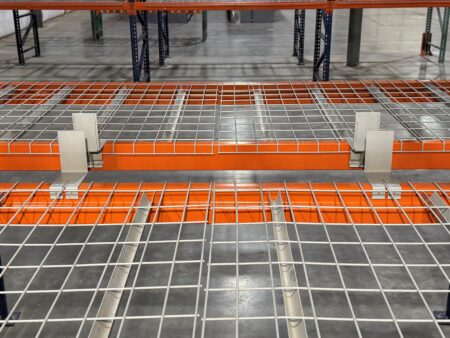 Single Pallet Stops for Flue Space Protection in Back-to-Back Rows of ...
