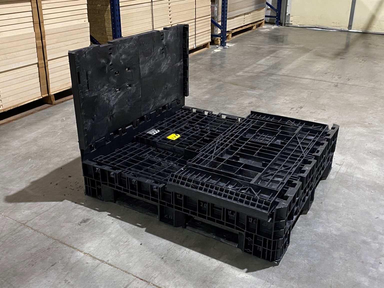 Knock-Down Bulk Bins | Plastic Folding