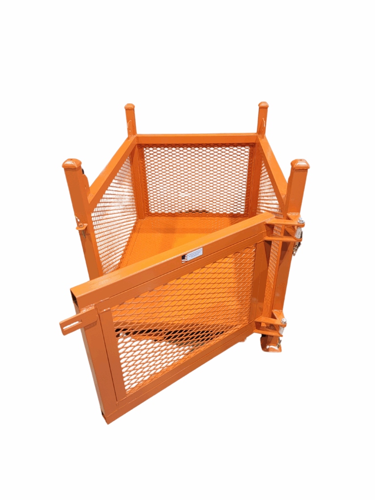 Crane Lift Cage with Swing Gate
