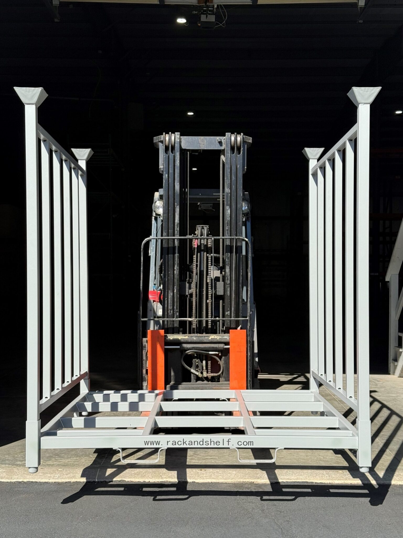 Portable Stackable 2-Sided Window Rack - Warehouse Rack and Shelf