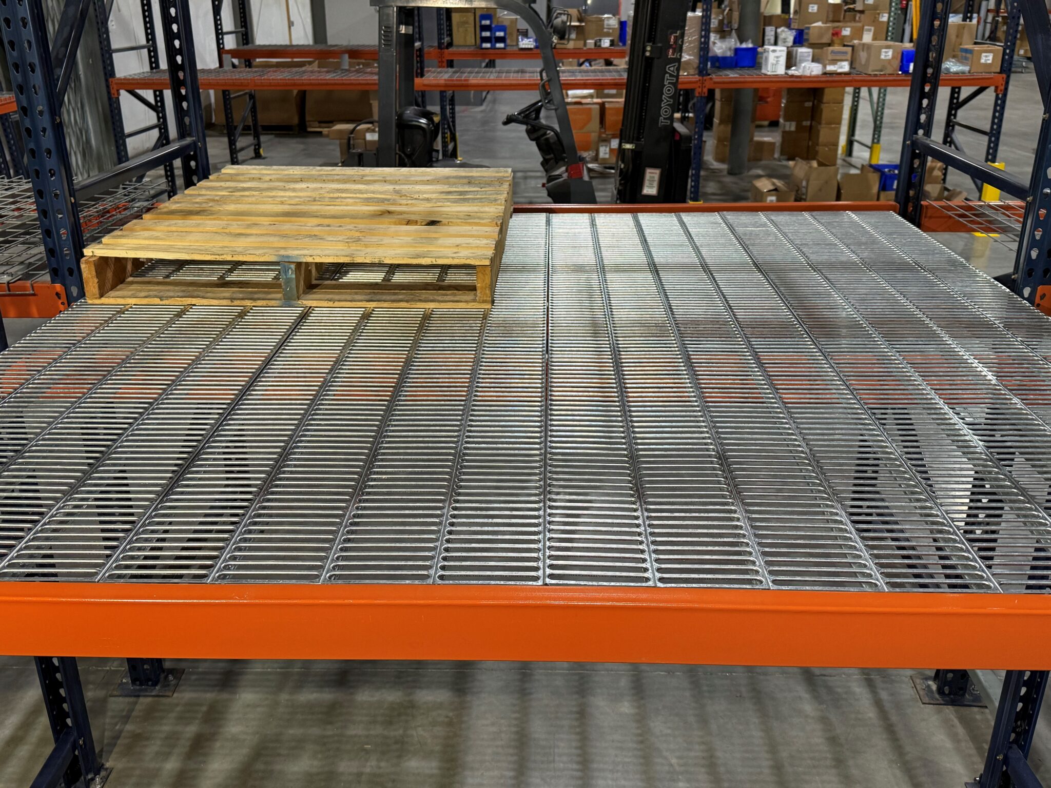 ProDeck50 Punched Decking for Double Deep Pallet Rack