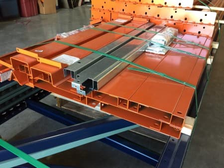 Solid Steel Plank Pallet Rack Decking | Metal Deck Panels