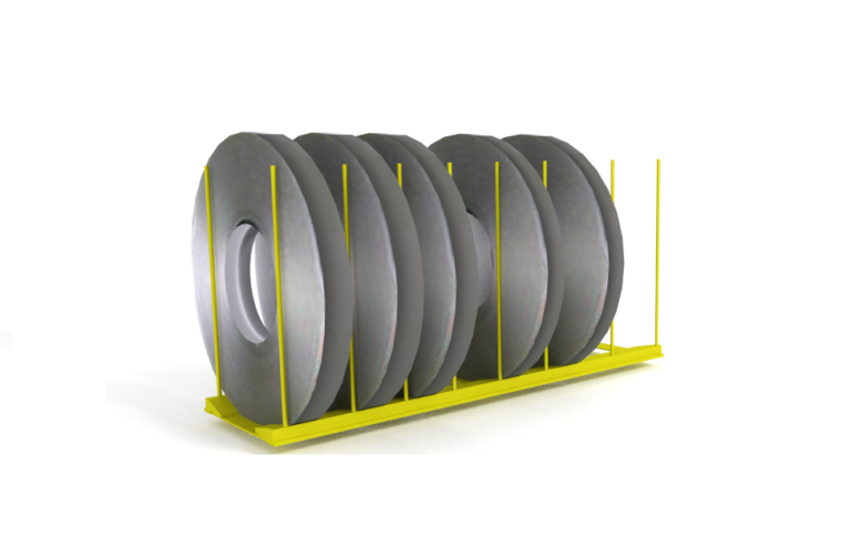 Slit Coil Storage Rack | Floor Coil Racking Systems