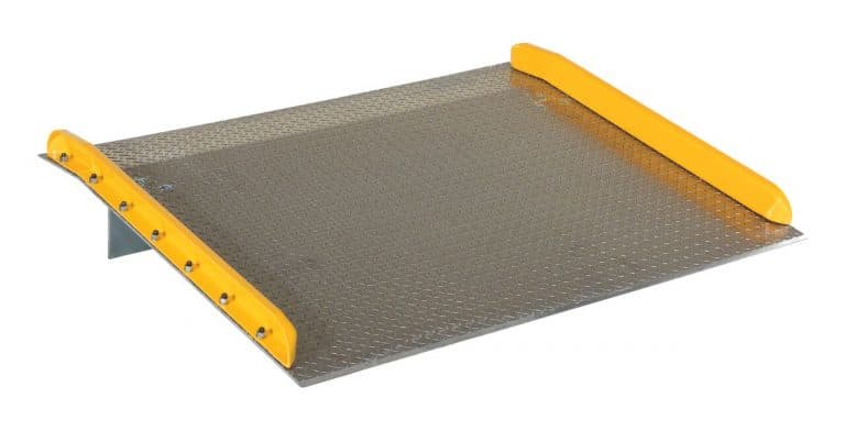 Portable Aluminum Dock Boards with Steel Sides | Forklift