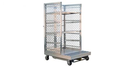 Aluminum Warehouse Order Picking Cart | Forklift Picking Cart