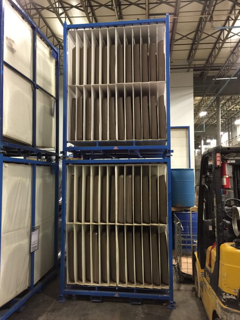 Bag Racks | Stackable Automotive Dunnage Bag Shelves