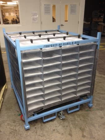 Custom Returnable Steel Shipping Container Racks