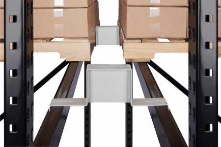 Pallet Stopper for Racking Safety | Warehouse Pallet Brackets