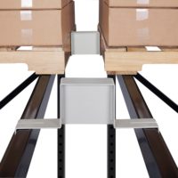 Pallet Stopper for Racking Safety | Warehouse Pallet Brackets