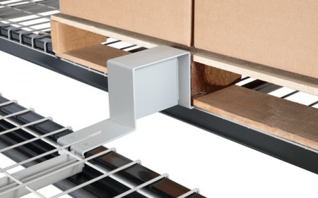 Pallet Stopper for Racking Safety | Warehouse Pallet Brackets