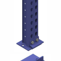 Teardrop Uprights | Interlake Pallet Racking
