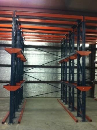 Burial Vault and Casket Racks | Casket Storage