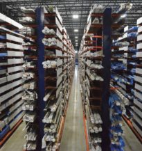 Heaviest Duty I-Beam Cantilever Racks | Bulk Material Storage